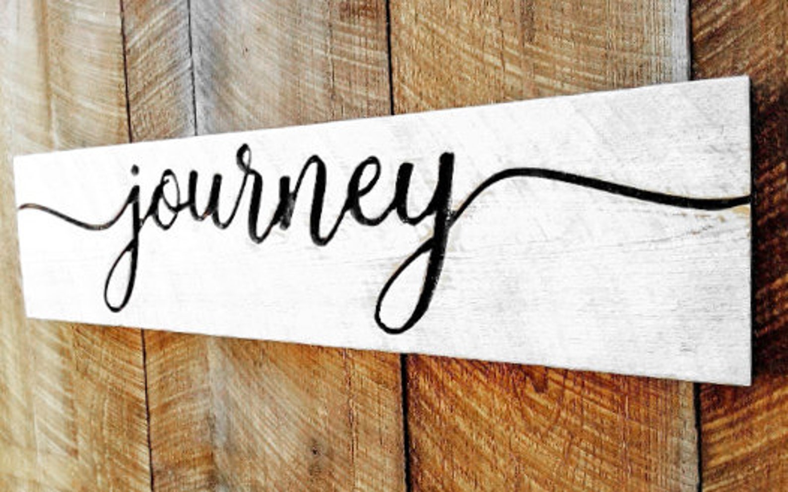Journey Sign Carved in a 40x10 Solid Wood Board Rustic - Etsy