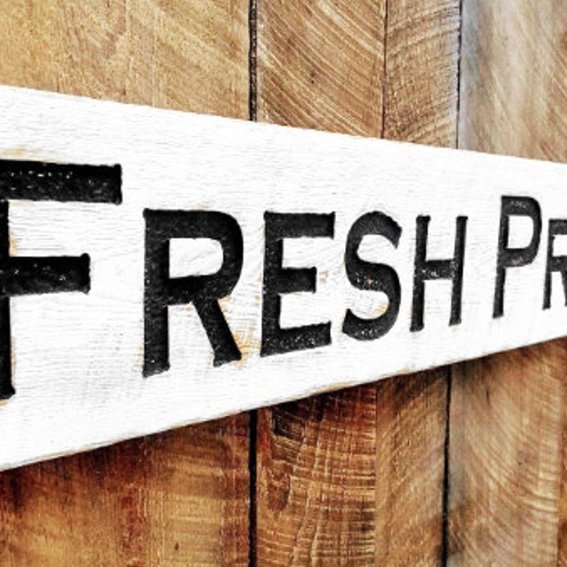 Produce Signs - Etsy
