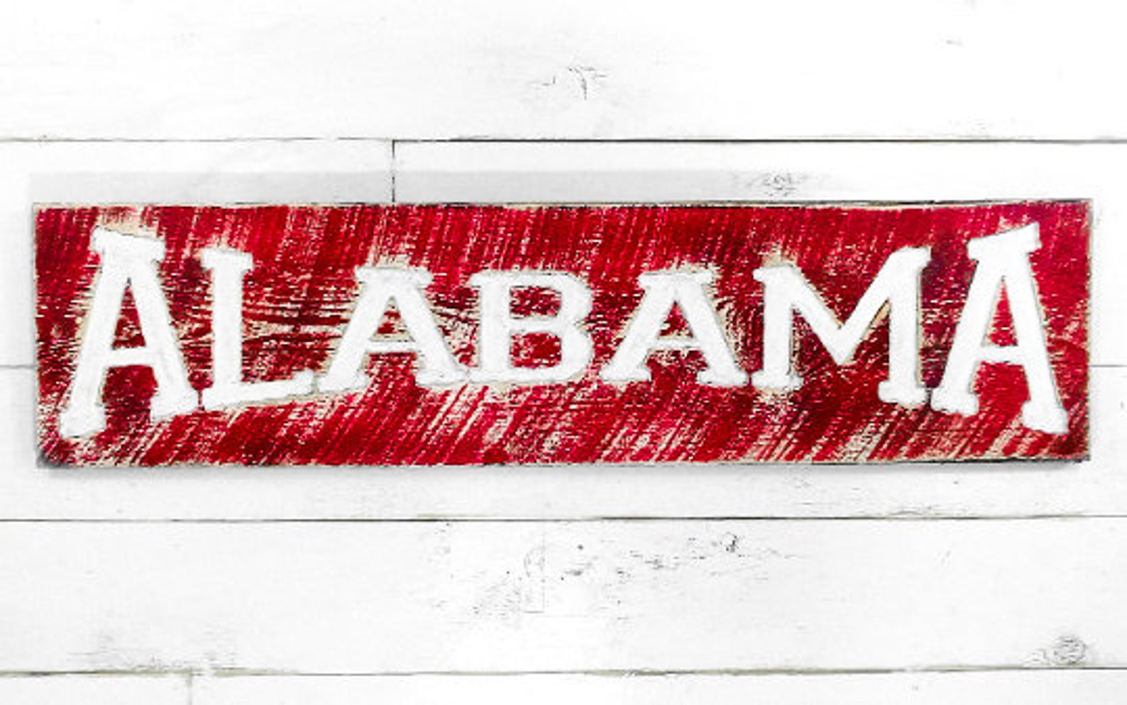 Alabama Sign Carved in a 40x10 Solid Wood Board - Etsy