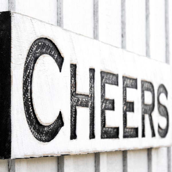 Cheers Sign - Etsy