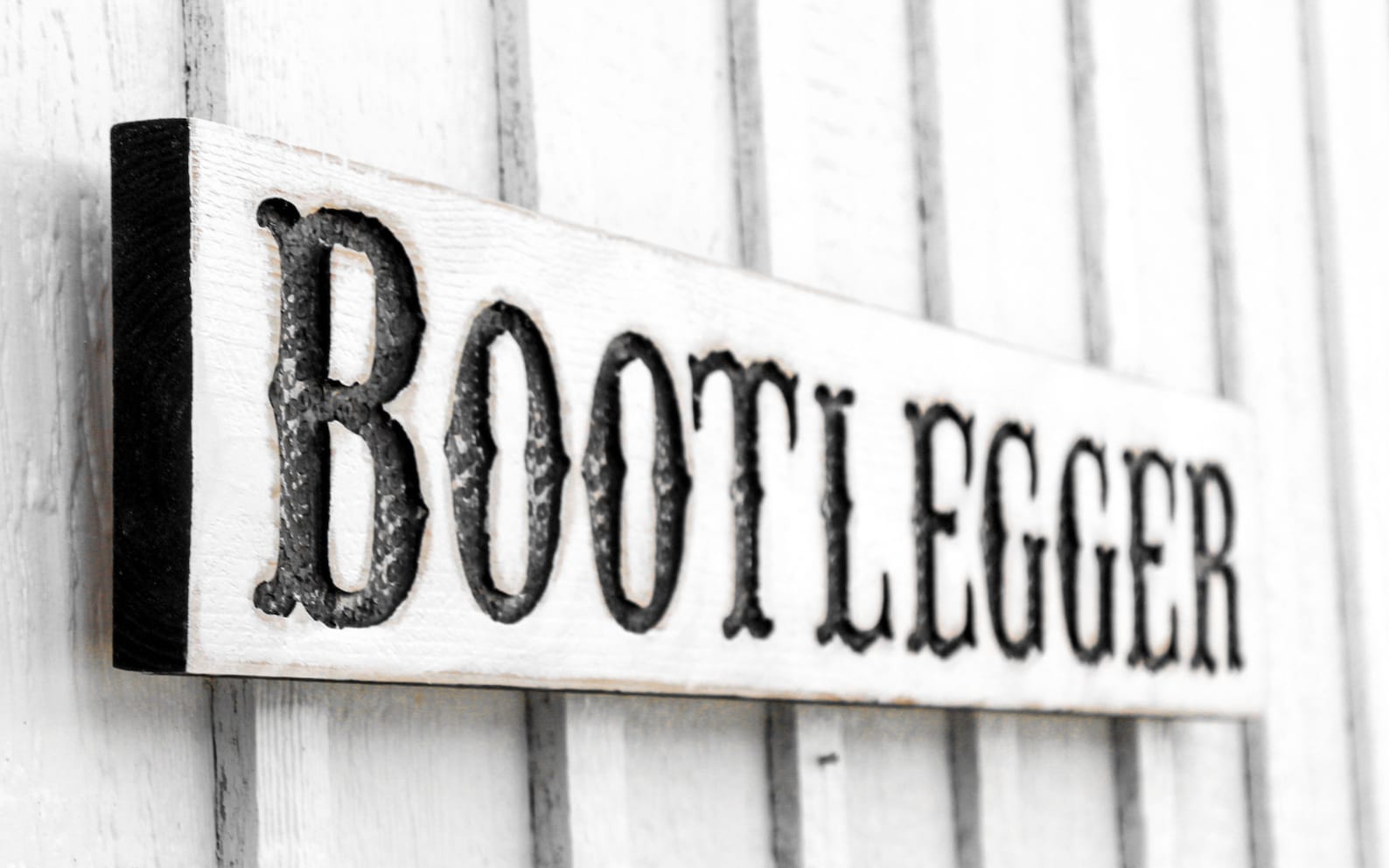 Bootlegger Sign Carved in a 40x6 Solid Wood - Etsy