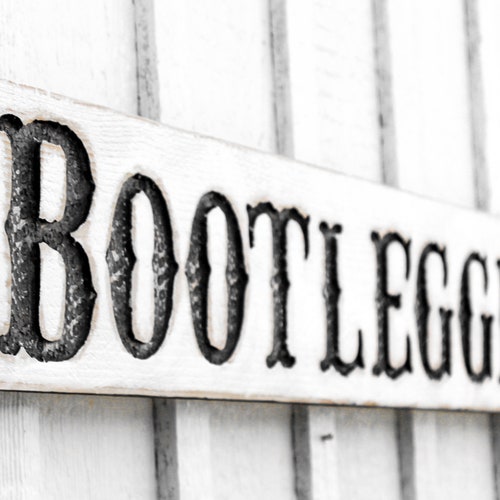Bootlegger Sign Carved in a 40x6 Solid Wood - Etsy