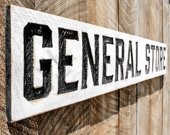 Store Wood Sign - Etsy