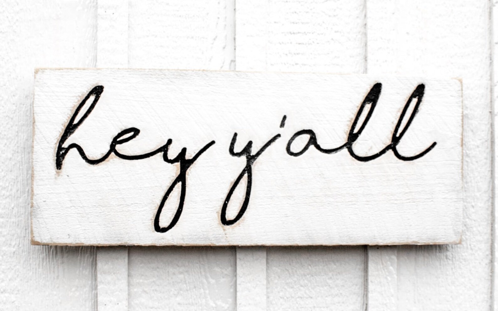 Hey Y'all Sign Carved in a 24x10 Solid Wood - Etsy