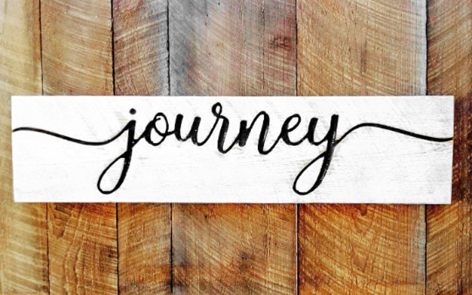 Journey Sign Carved in a 40x10 Solid Wood Board Rustic - Etsy