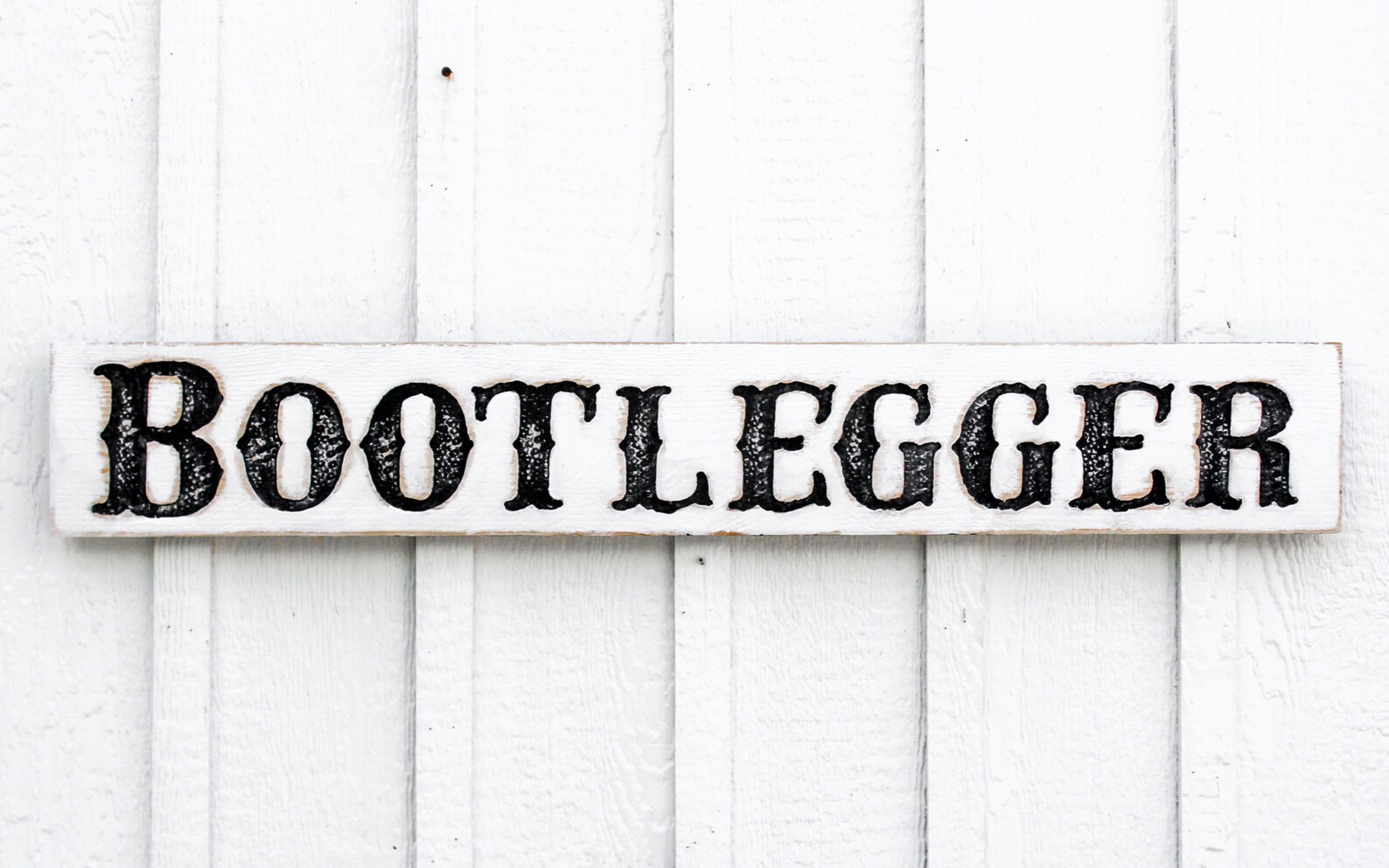Bootlegger Sign Carved in a 40x6 Solid Wood - Etsy