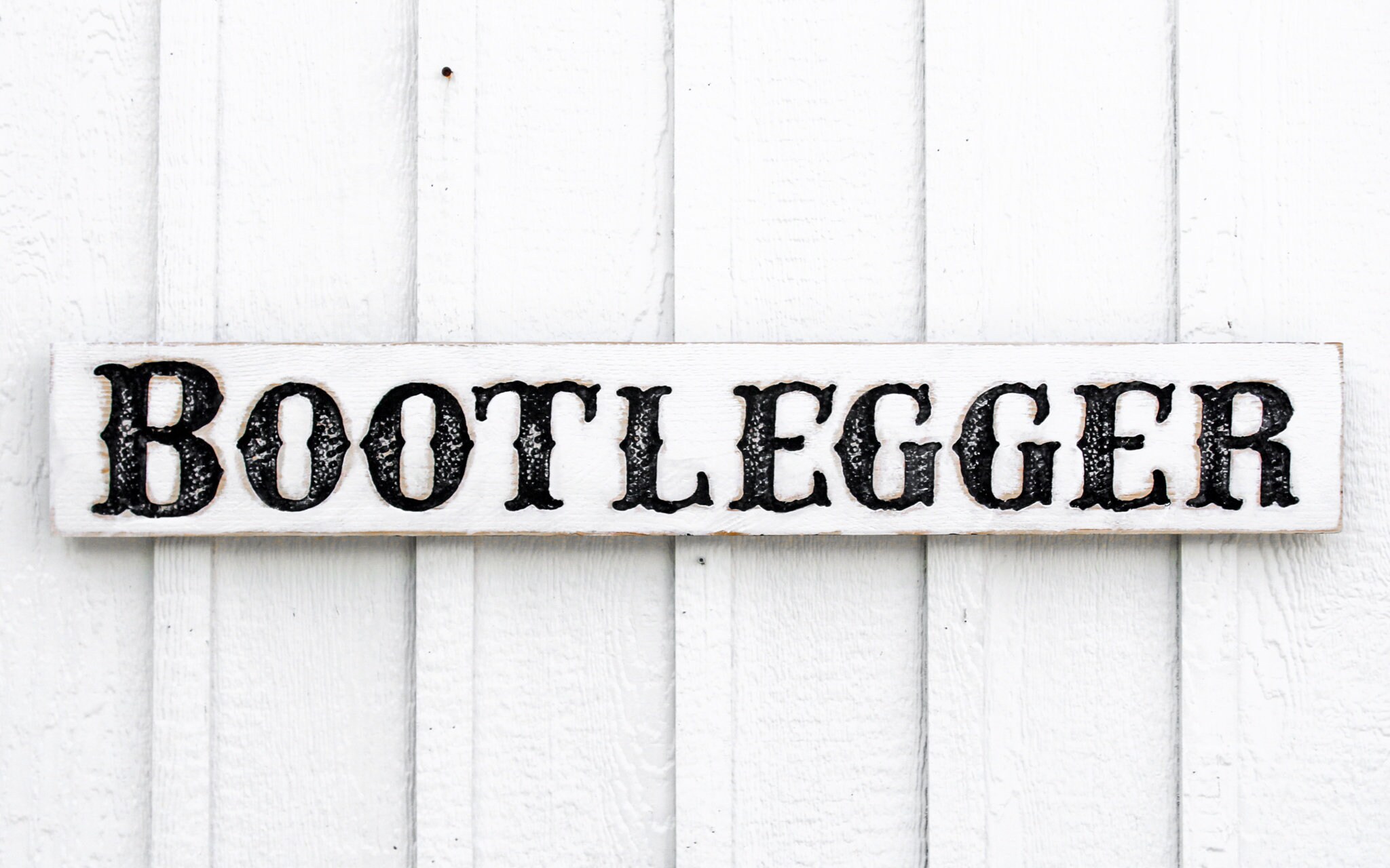 Bootlegger Sign Carved in a 40x6 Solid Wood - Etsy