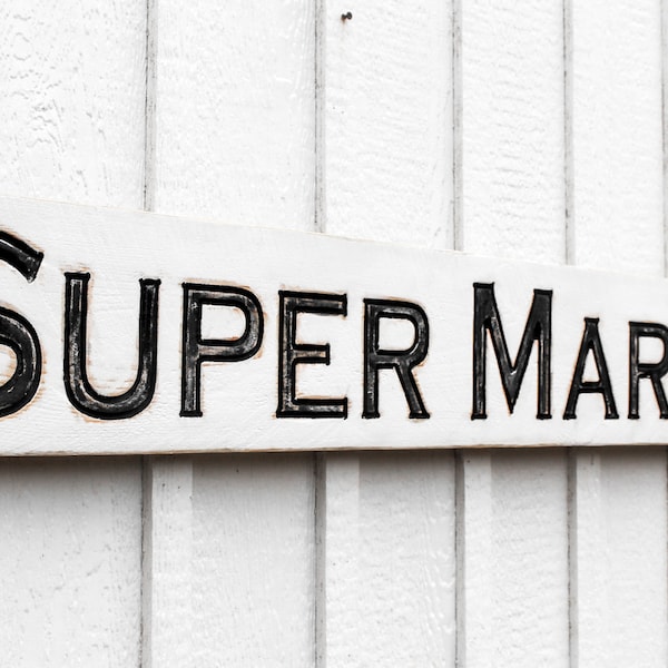 Super Market Sign - Etsy