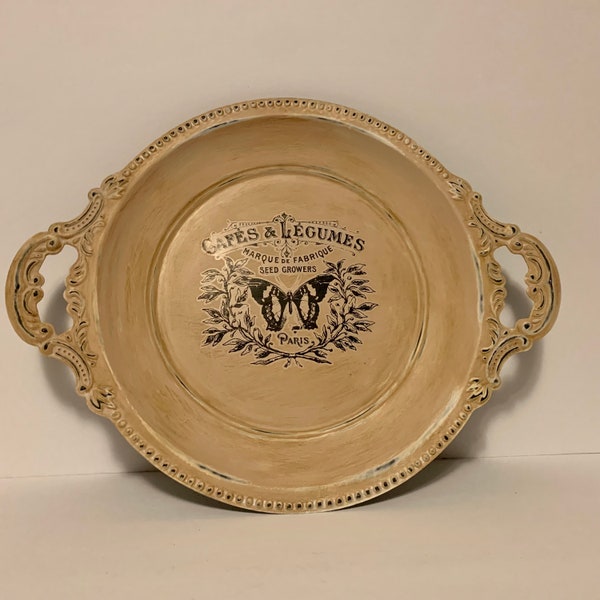 Shabby Chic Tray - Etsy