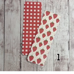 Sweet Strawberry Bookmarks - Fruit Bookmark - Book Accessories ...
