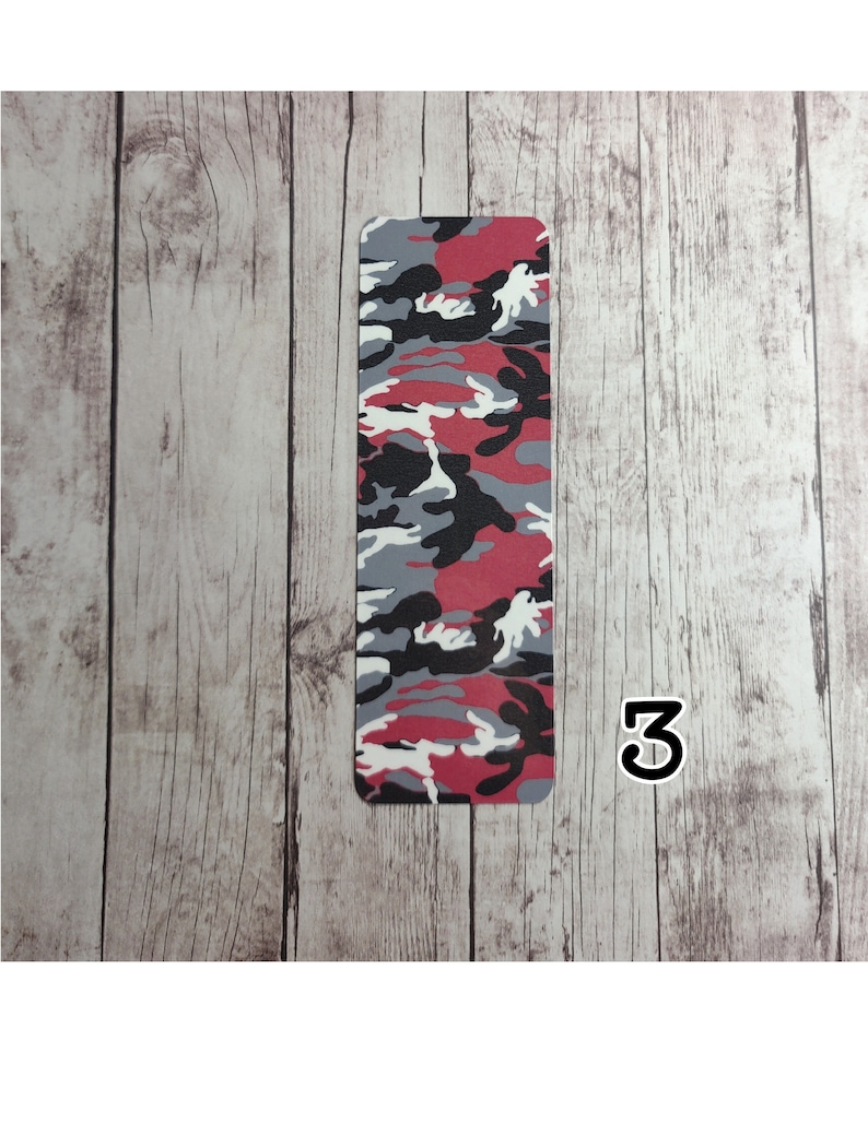 Camouflage Bookmarks Camo Bookmark Book Accessories - Etsy