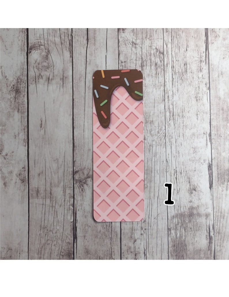 Ice Cream Cone Bookmarks - Sprinkle Bookmark - Book Accessories ...