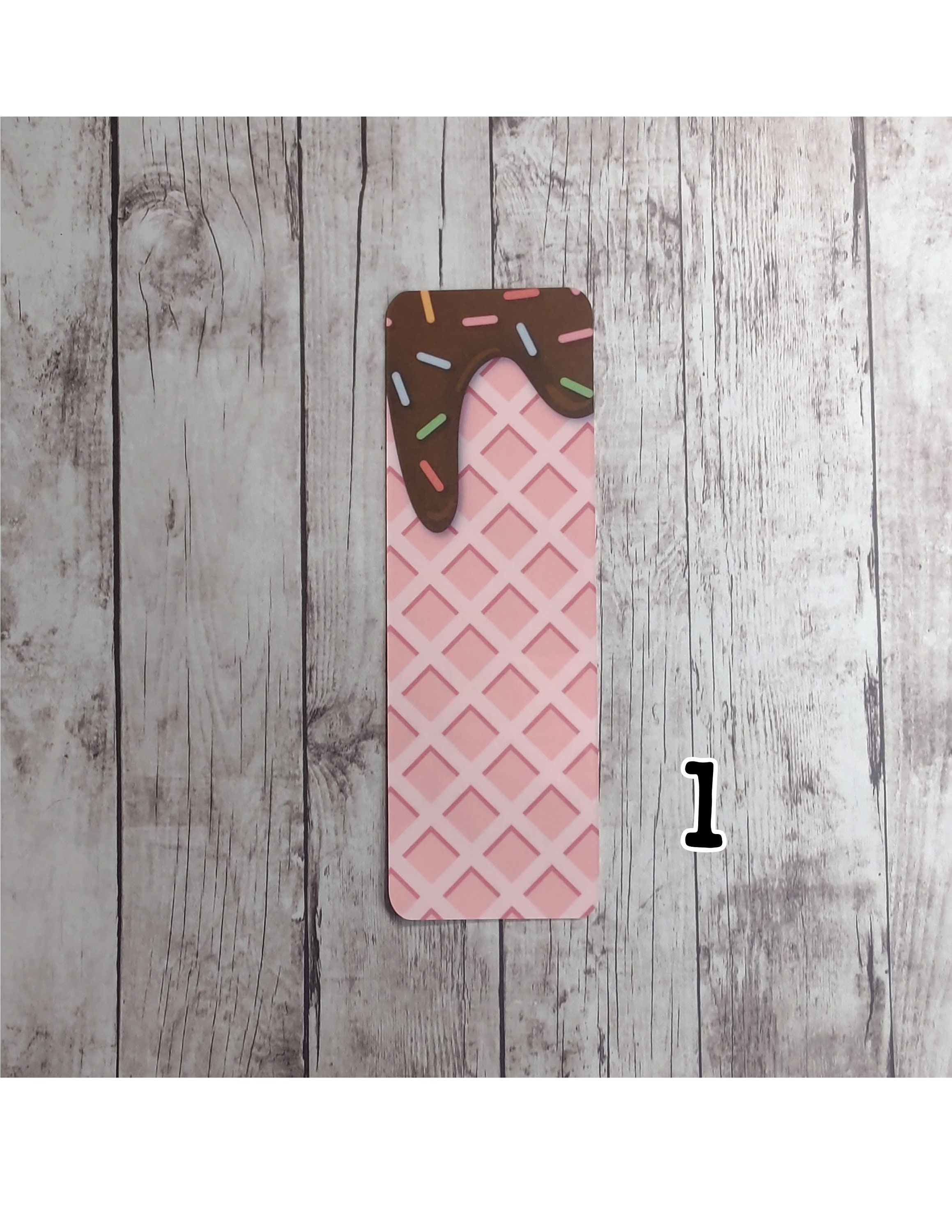 Ice Cream Cone Bookmarks - Sprinkle Bookmark - Book Accessories ...