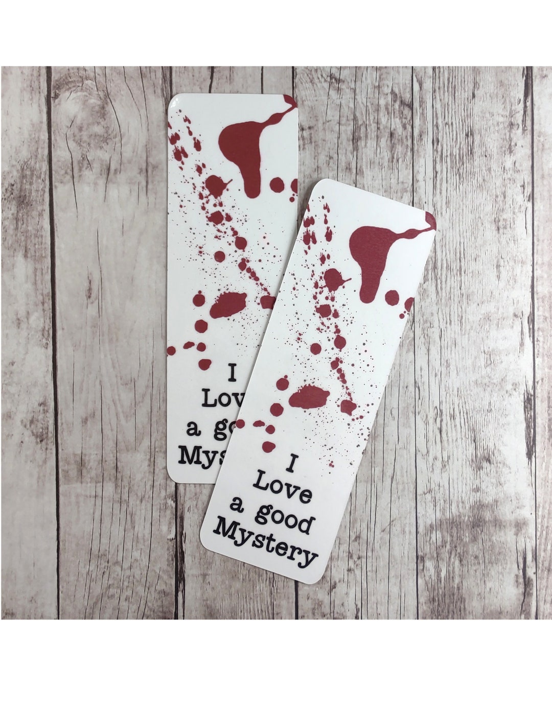 I Love a Good Mystery Bookmark - Crime Bookmark - Whodunnits Bookmark ...