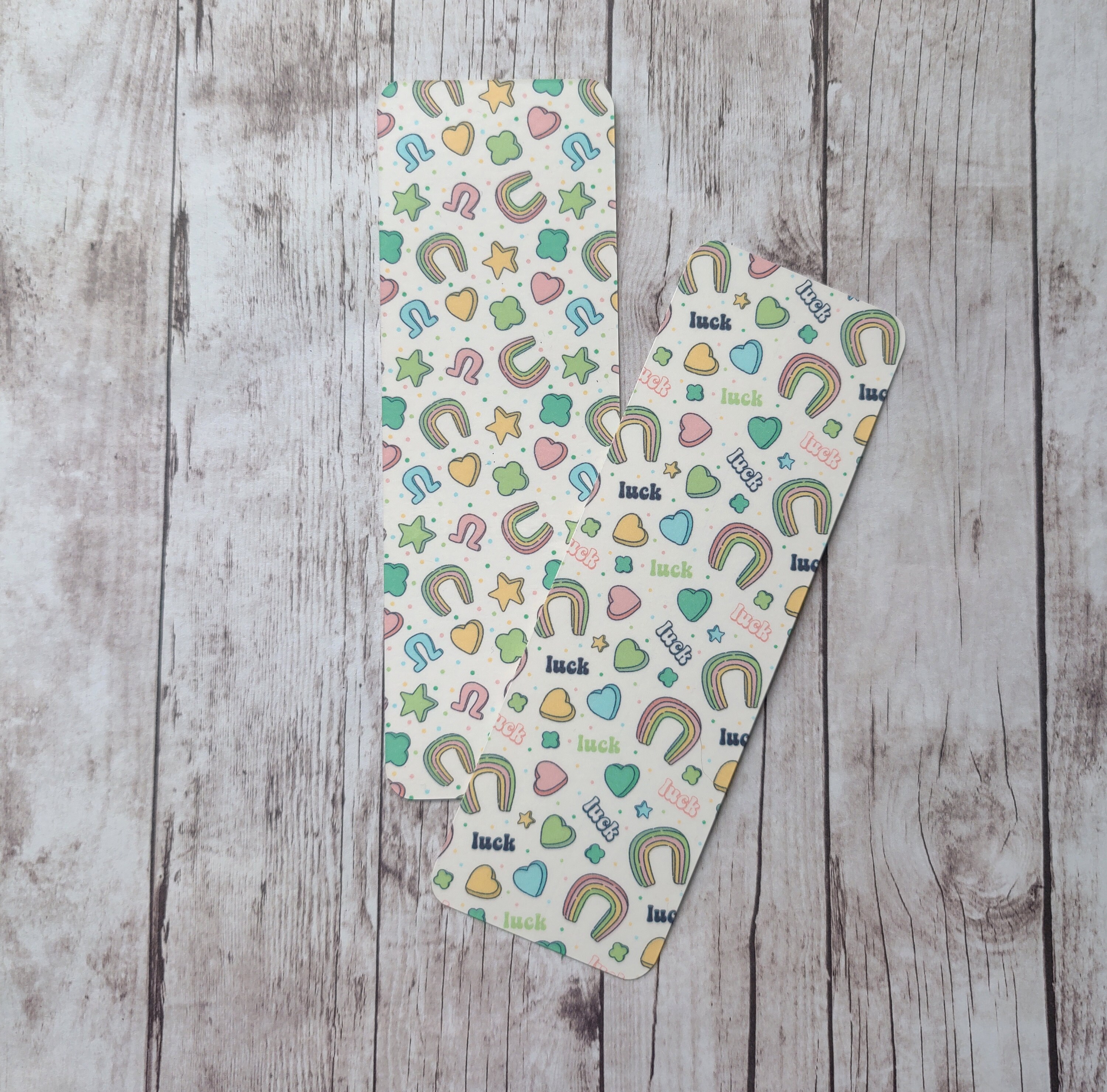 St. Patrick's Day Bookmarks - Clover Bookmark - Book Accessories ...