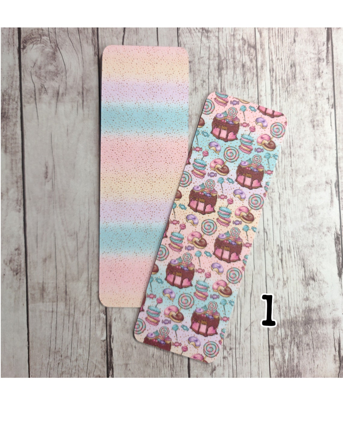 Sweet Treats Bookmarks - Cupcake Bookmark - Book Accessories - Candy ...