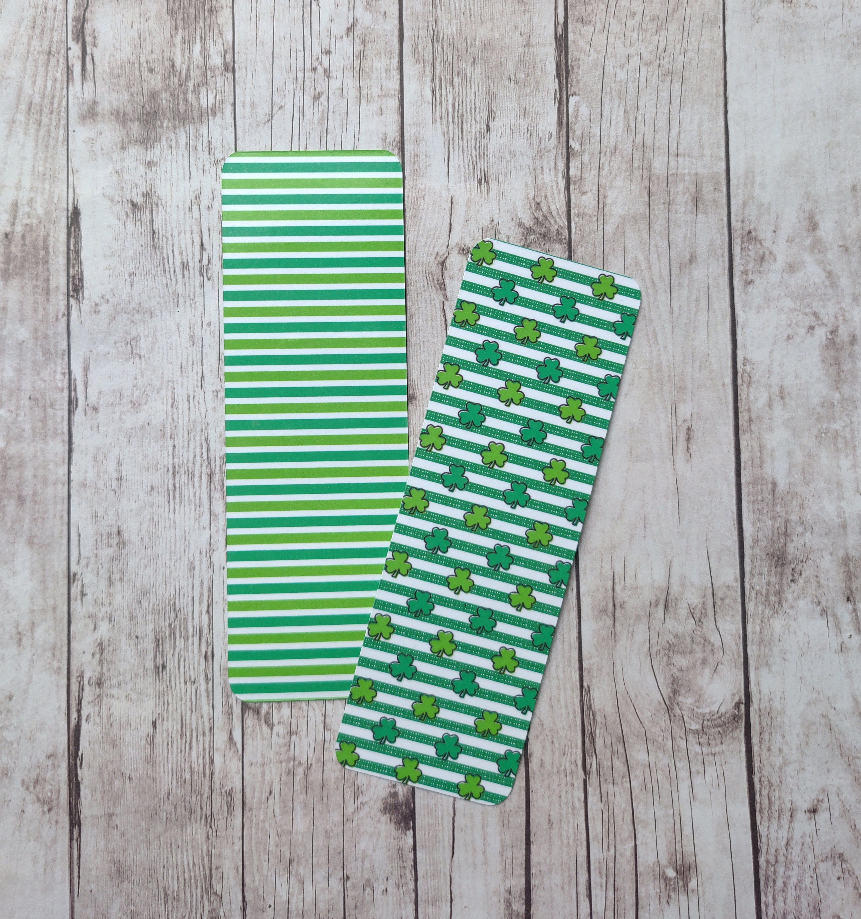 St. Patrick's Day Bookmarks - Clover Bookmark - Book Accessories ...