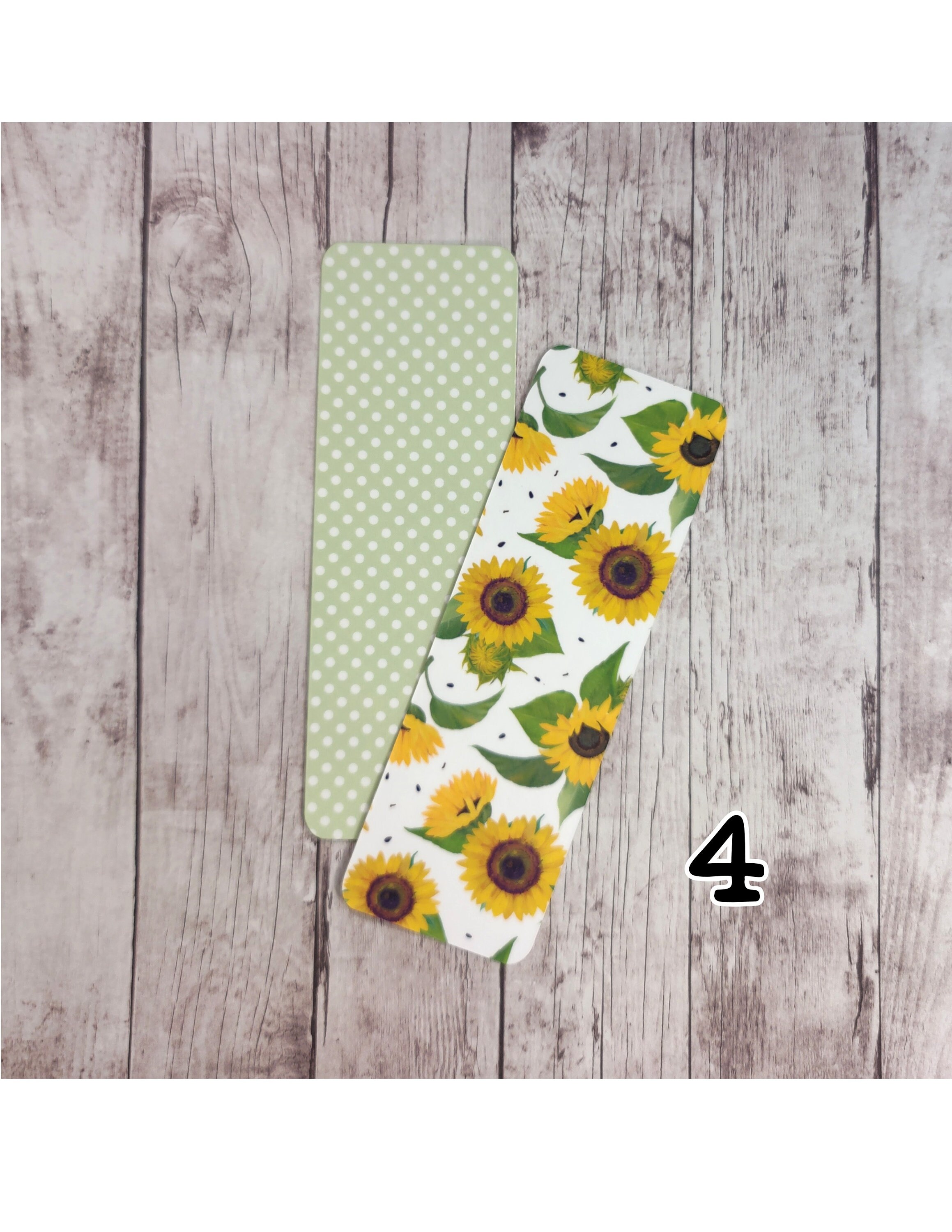 Yellow Sunflower Bookmarks Floral Bookmark Book Accessories Sun Flower ...