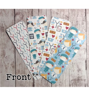 Nurse Bookmarks - Medical Bookmark - Book Accessories - Healthcare ...