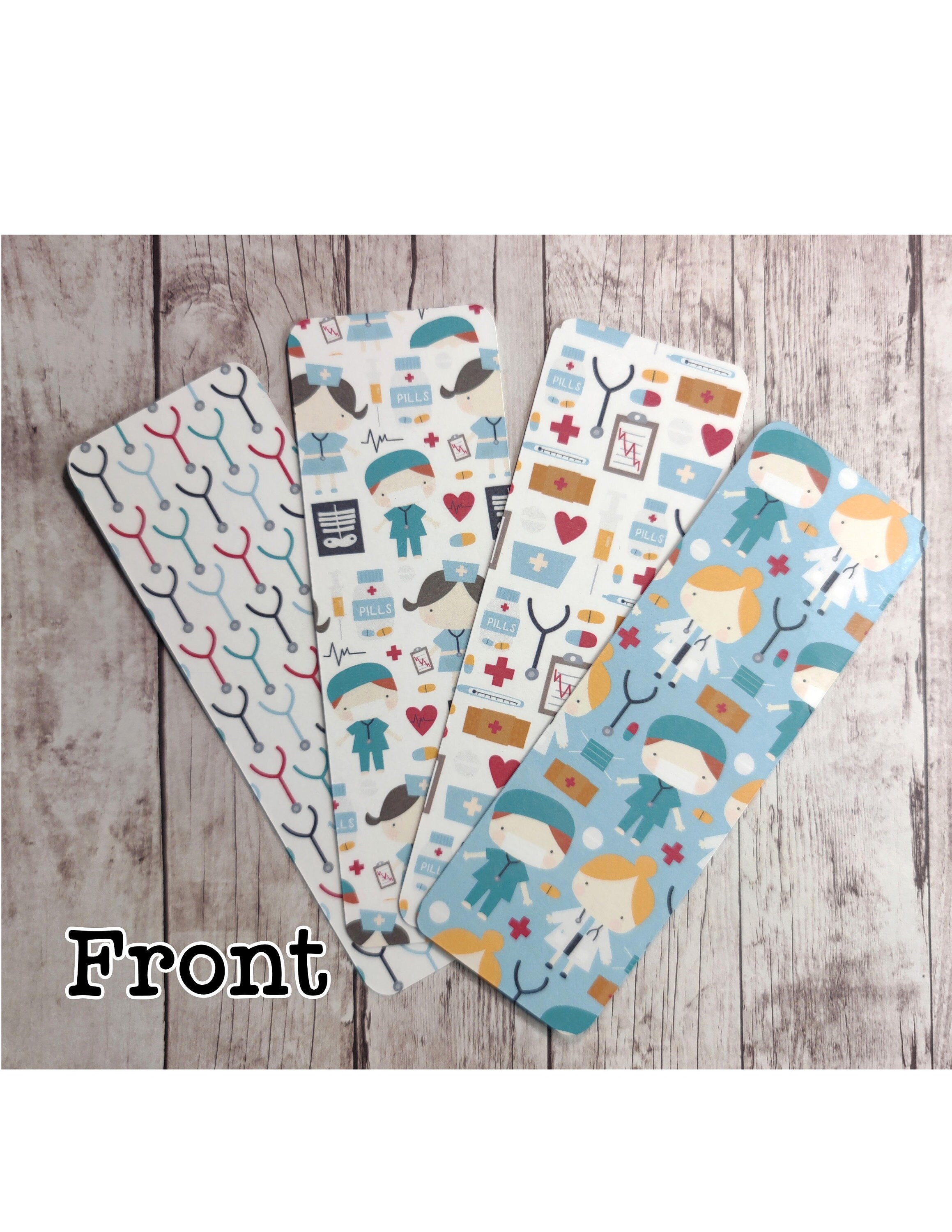 Nurse Bookmarks - Medical Bookmark - Book Accessories - Healthcare ...