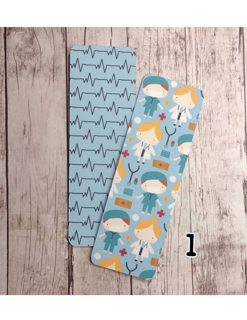 Nurse Bookmarks Medical Bookmark Book Accessories Healthcare Bookmarks ...