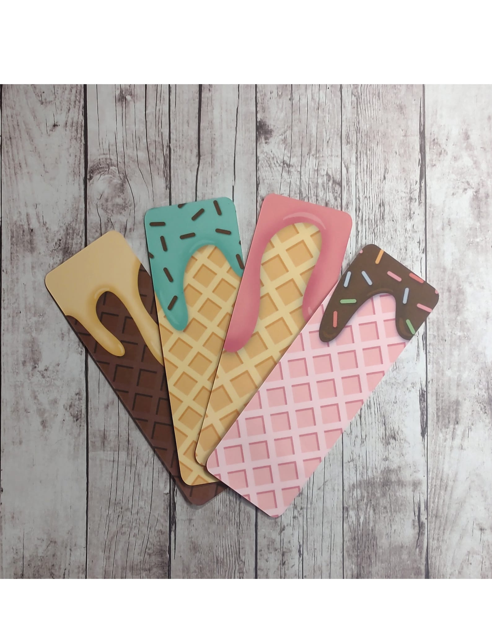 Ice Cream Cone Bookmarks - Sprinkle Bookmark - Book Accessories ...
