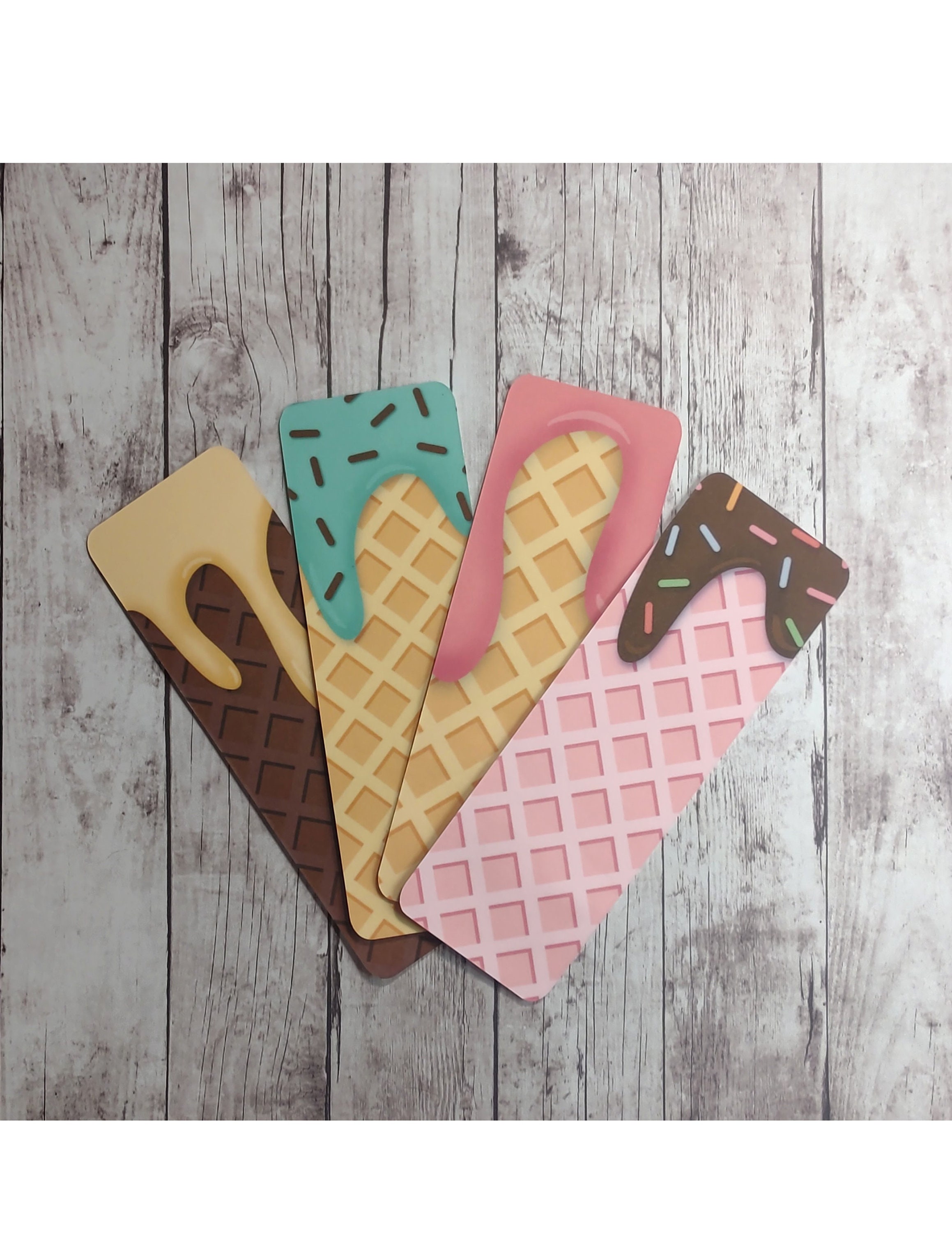 Ice Cream Cone Bookmarks - Sprinkle Bookmark - Book Accessories ...