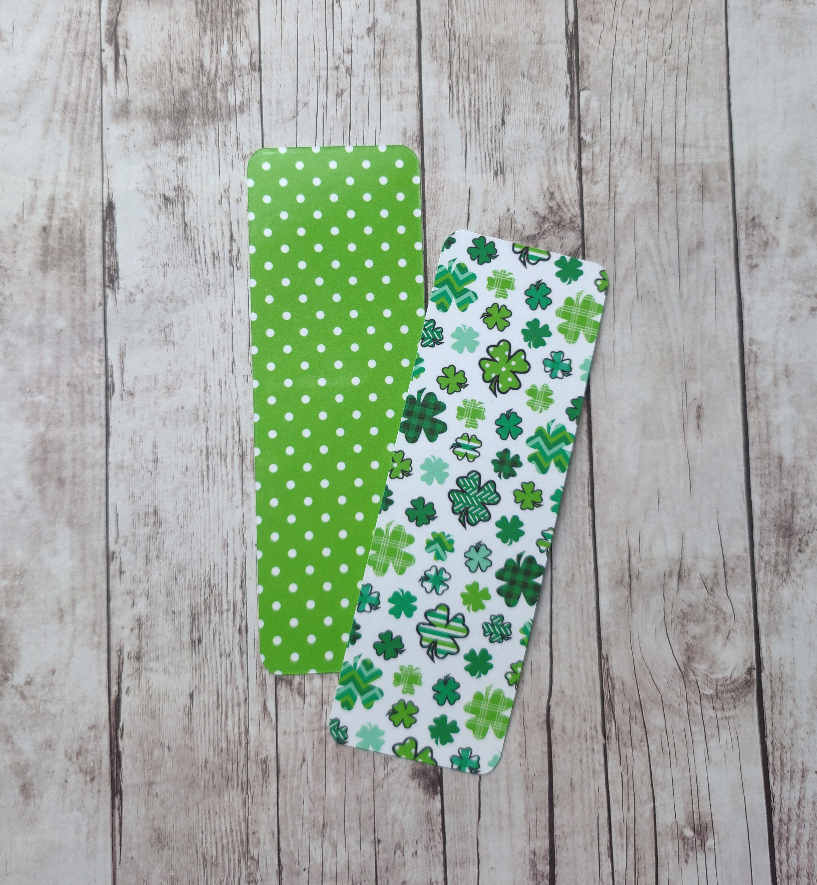 St. Patrick's Day Bookmarks Clover Bookmark Book Accessories March ...