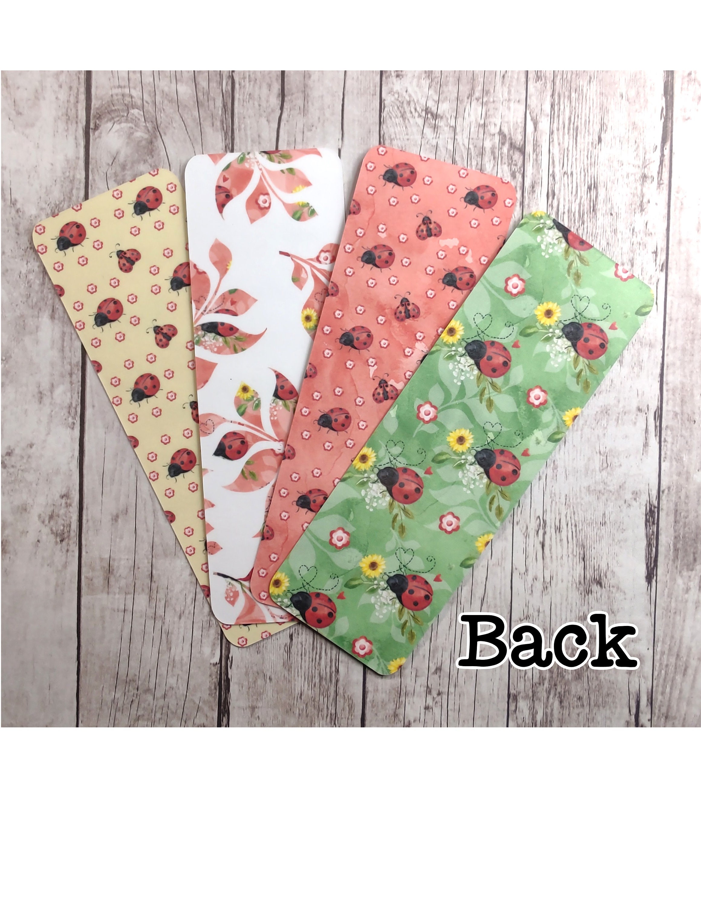 Ladybug Bookmarks Mushroom Bookmark Book Accessories Bug Bookmarks - Etsy