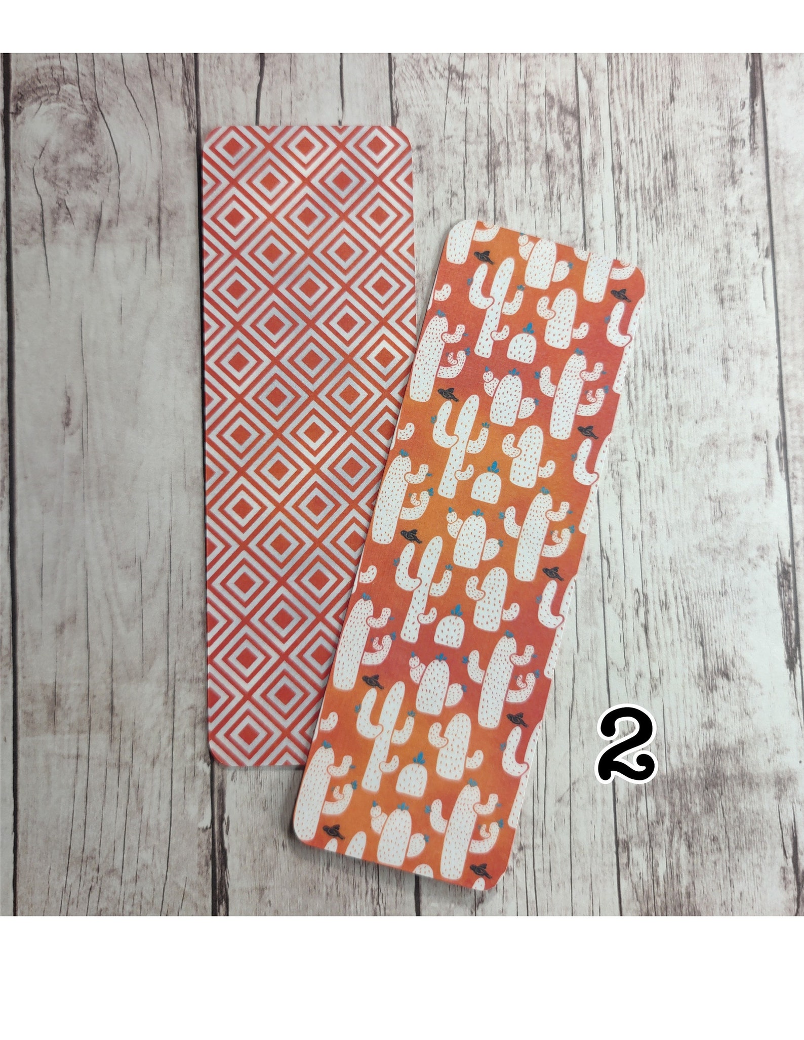 Blue Western Cowboy Bookmarks Cactus Bookmark Book Accessories ...