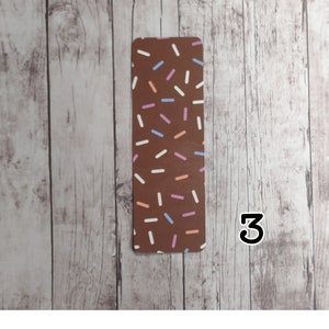 Chocolate Sprinkle Bookmarks - Candy Sprinkle Bookmark - Book ...