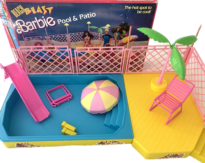 Barbie Dream Pool Collection No. 1480 With Some Accessories 2658 - Etsy