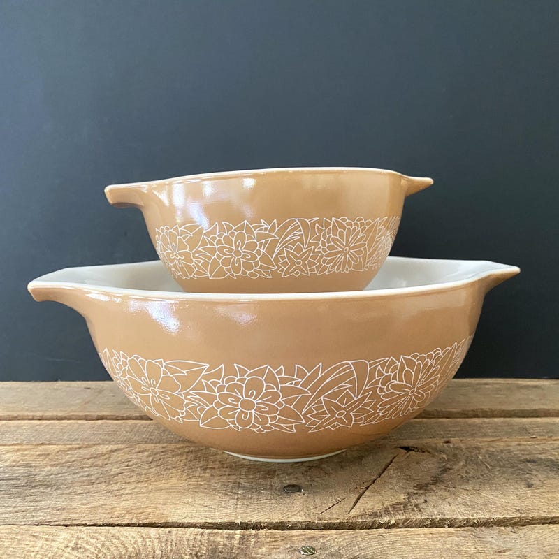 Pyrex Bowl Set - Etsy
