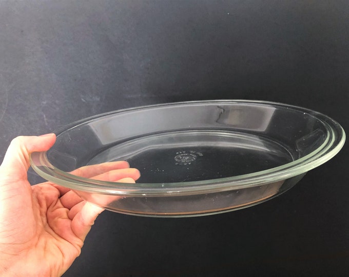 10 Pyrex Clear Glass Pie Plate - Etsy