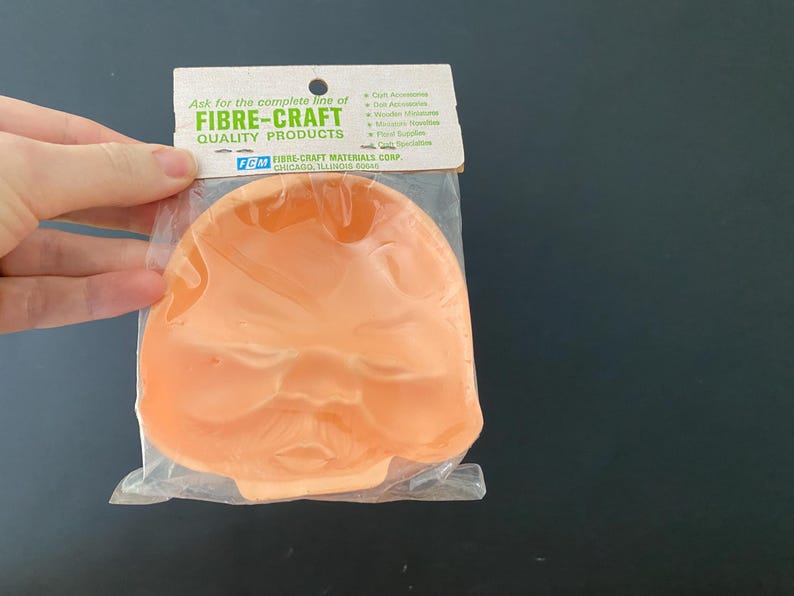 CHOICE Fibre-craft Doll Head/ Head & Hands Set/doll Crafts/baby Doll ...