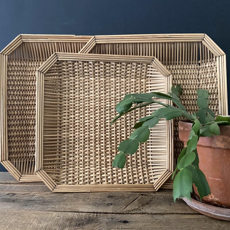 Wicker Tray - Etsy