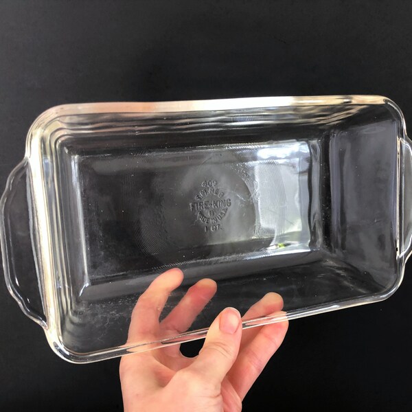 Fire King Loaf Pans - Etsy