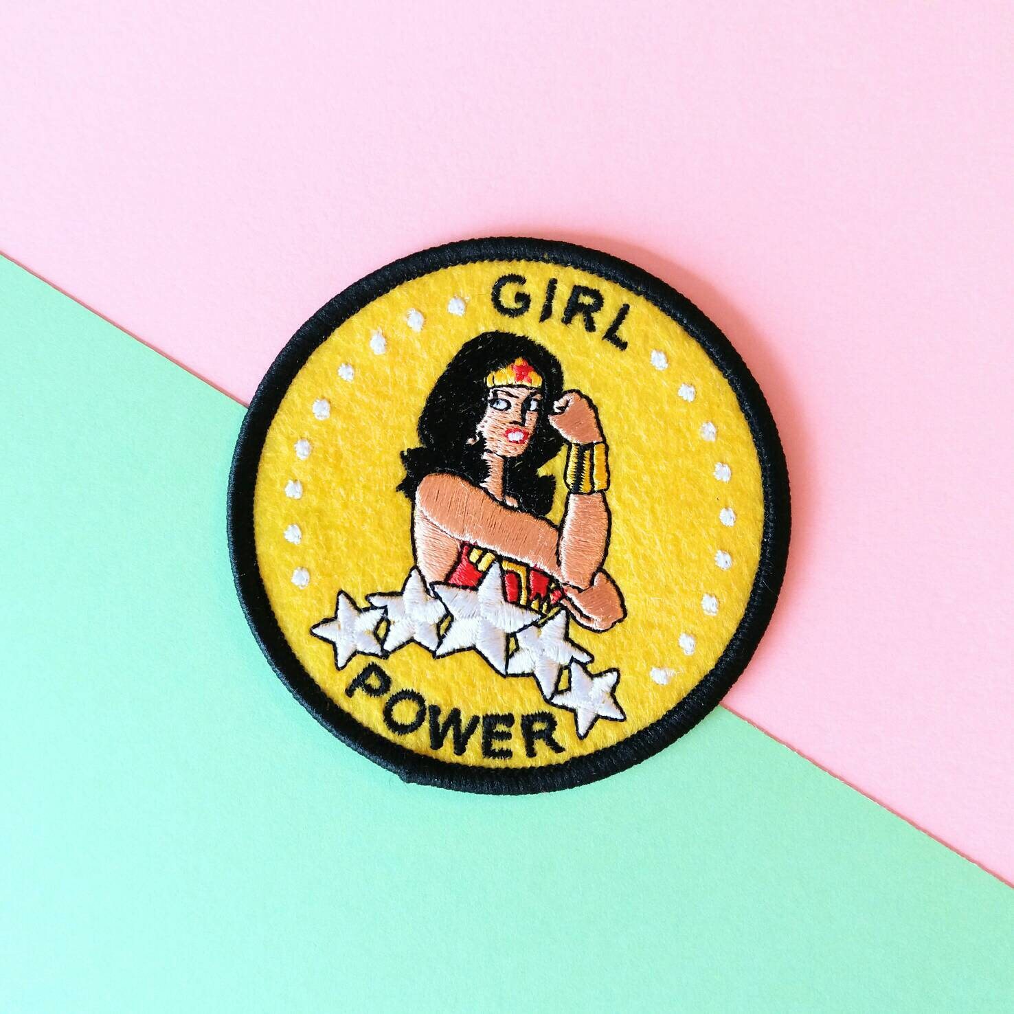Girl Power - Wonder Woman - We Can Do It! - Rosie the Riveter Feminist ...