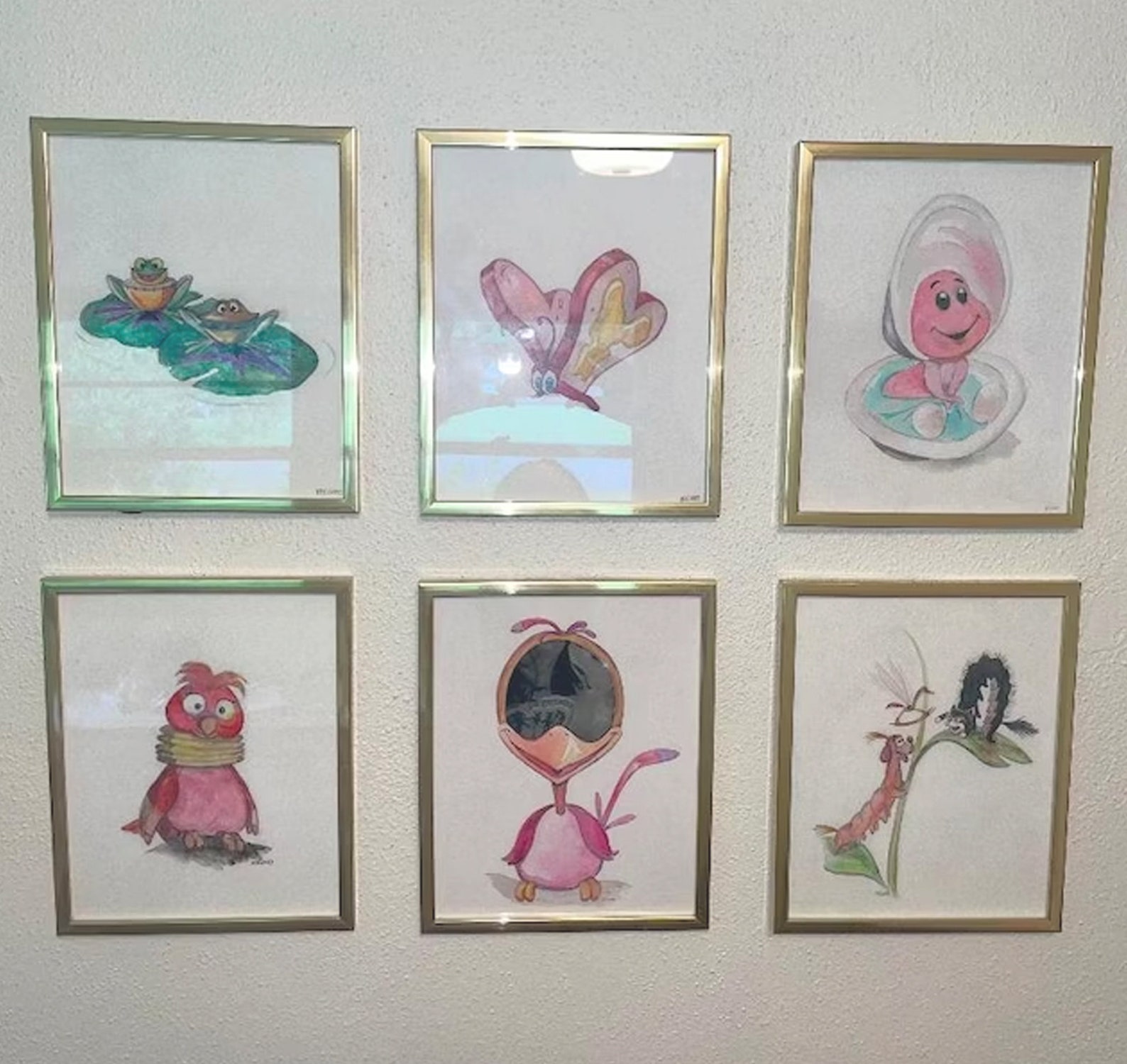 Alice in Wonderland Tulgey Wood set of 4 5x7 - Etsy