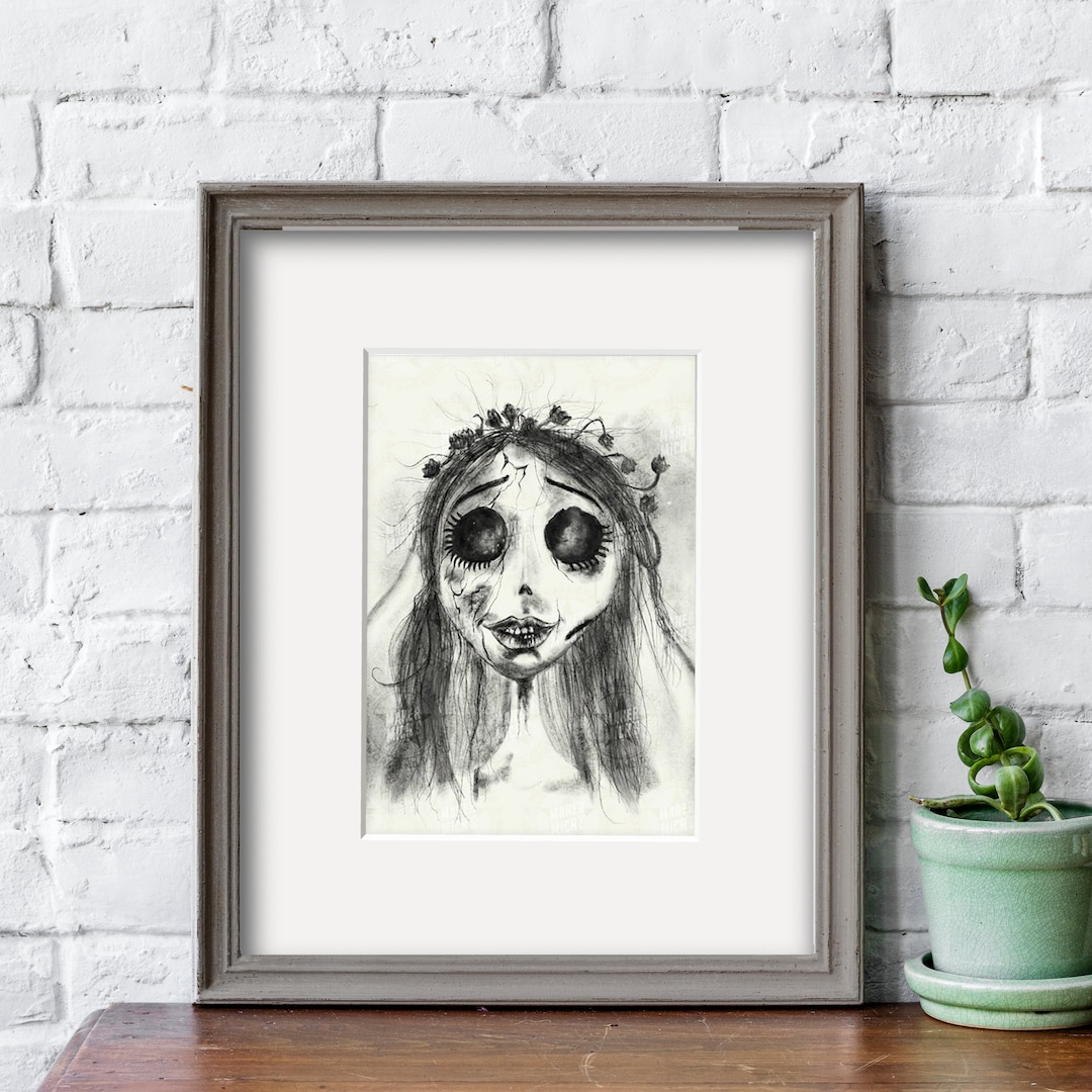 Corpse Bride Meets the Hollow Eyed Spook From Scary Stories to Tell in ...
