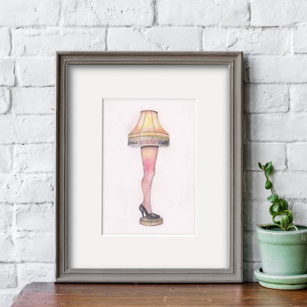 Leg Lamp - Etsy