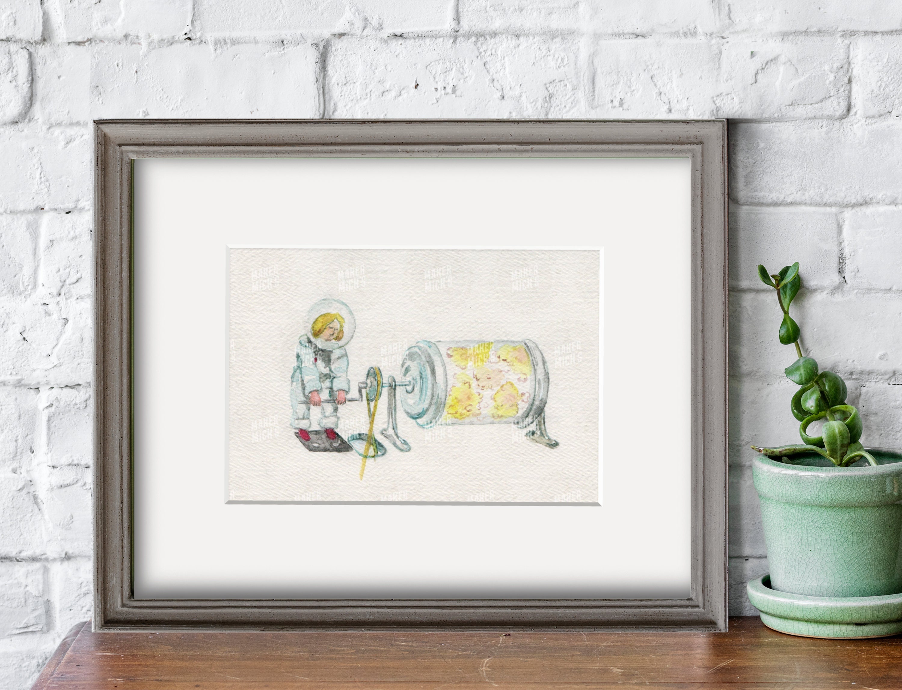 Instant Download, Disneyland Astronaut Popcorn Turner, Hi Res, 5"x7 ...