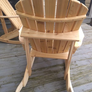 Adirondack Rocking Chair Kit - Etsy