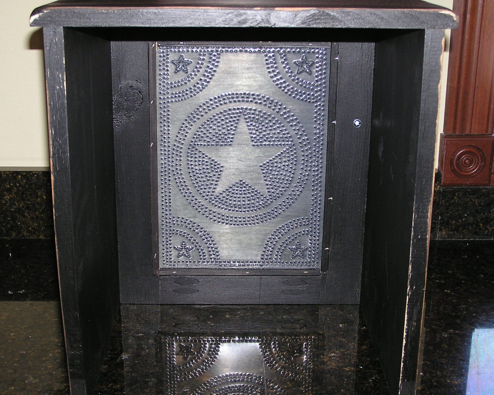 Primitive Punched Tin Mixer Cover/storage - Etsy