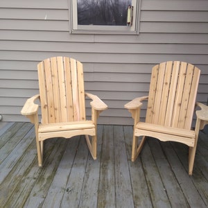 Adirondack Rocking Chair Kit - Etsy