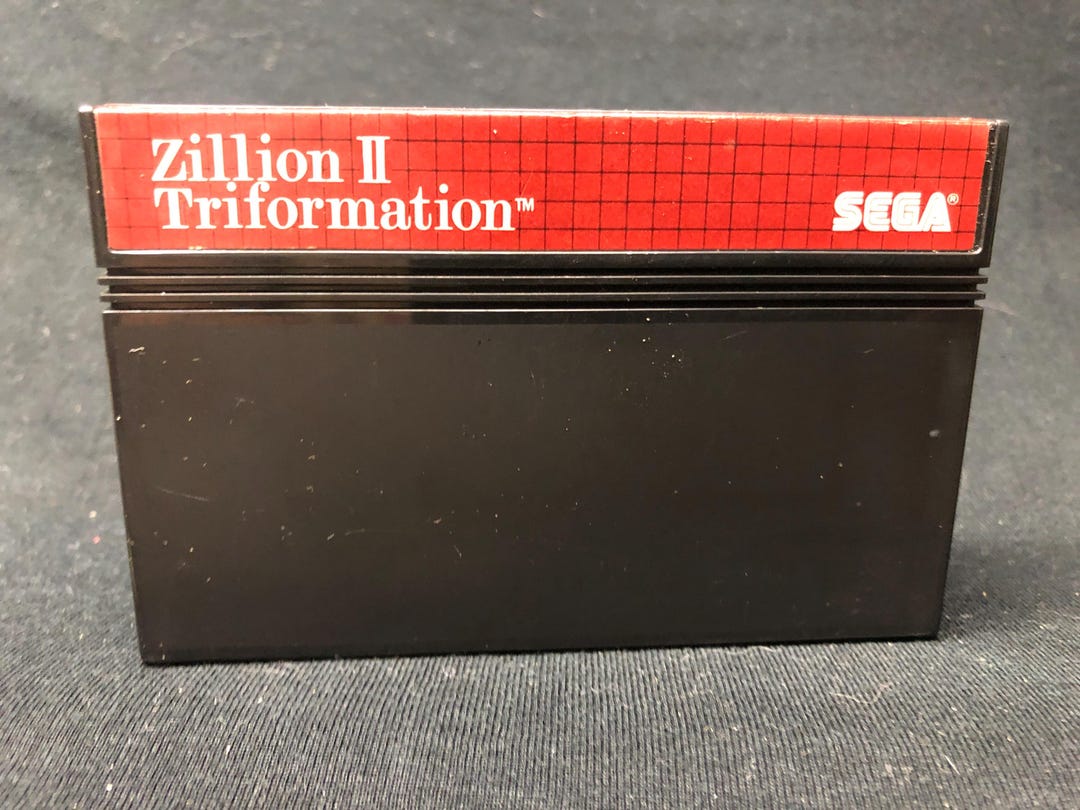 Zillion 2 Triformation: Sega Master System 8-bit Game Cartridge - Etsy