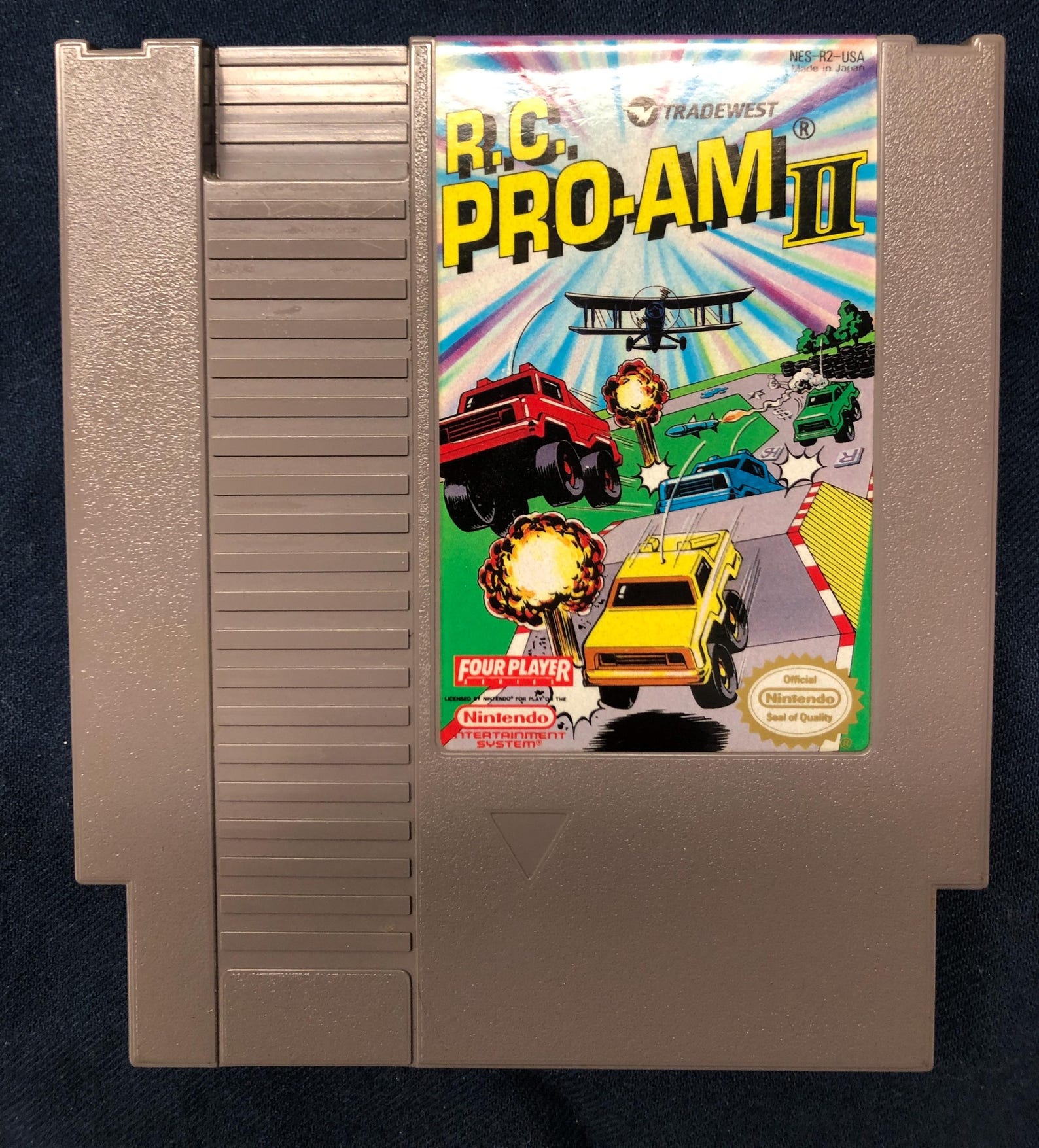 Nintendo Entertainment System Game NES R.C. Pro-am 2 Cleaned Tested to ...