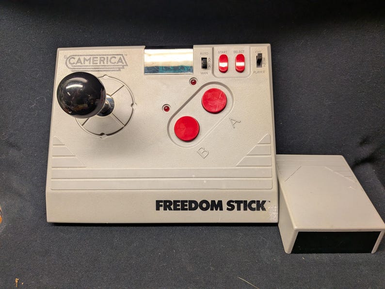 Wireless NES Arcade Joystick - Camerica Freedom Stick - 1 or 2 Player ...