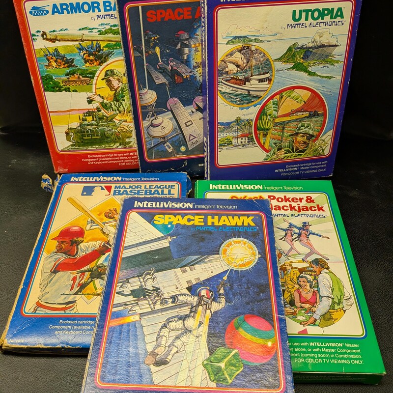 Intellivision Overlays - Etsy