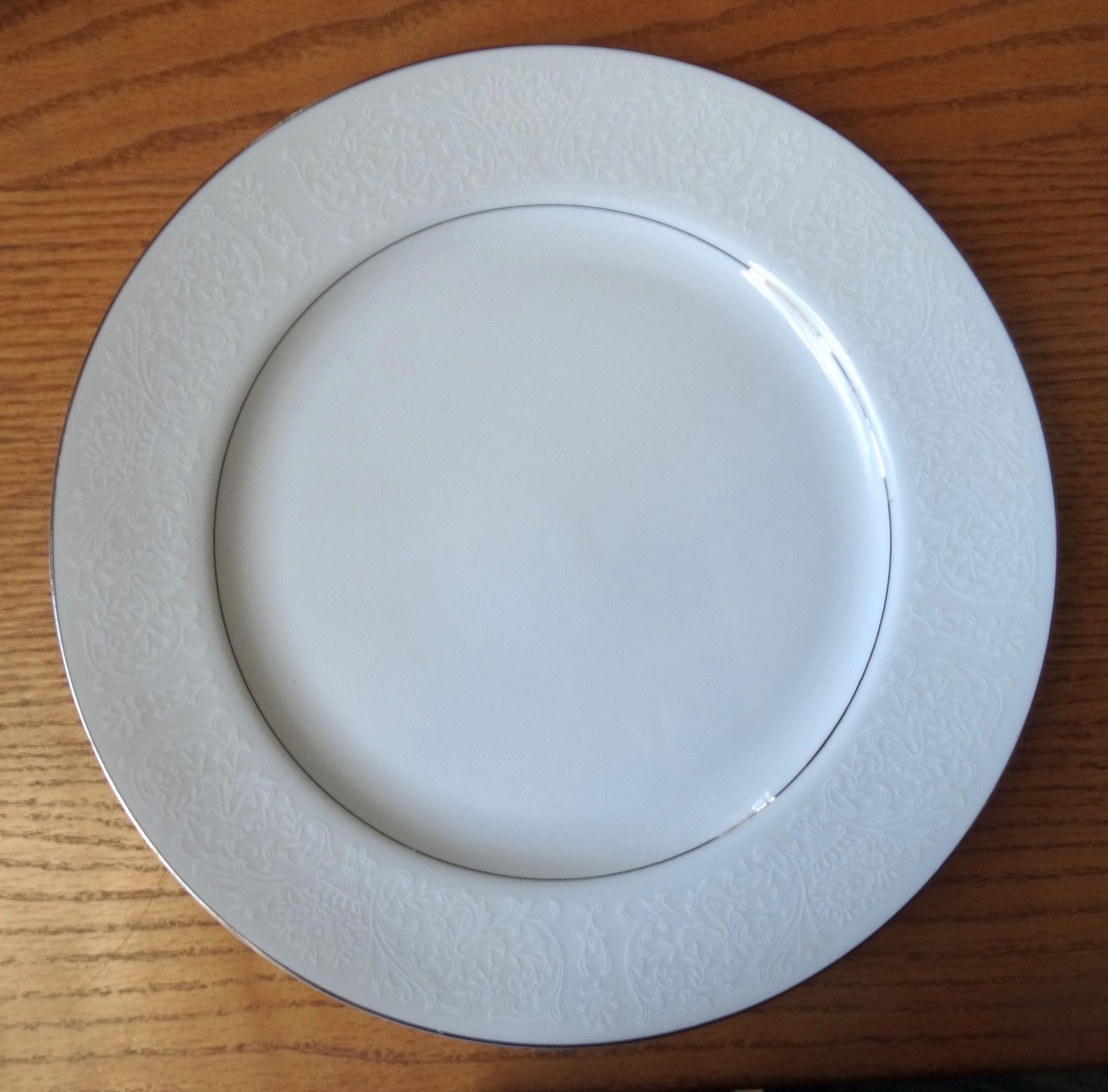Vintage Wakefield China, International Silver Co, Platinum Trim ...